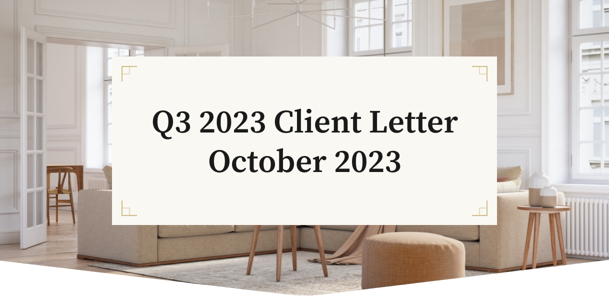 Q3 2023 Rate Shock - Avalon Capital Management